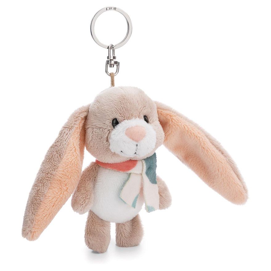NICI Dreamy Winter Fjella Bunny Keyring | nici.co.uk