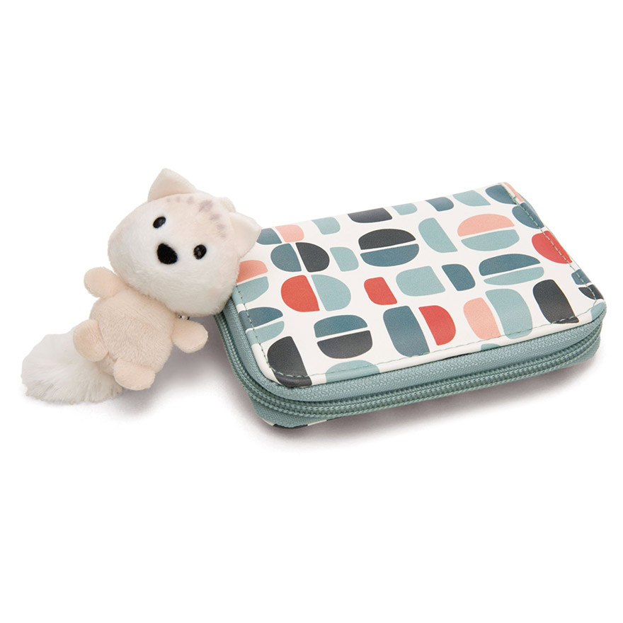 NICI Dreamy Winter Vanja Snow Fox Wallet | nici.co.uk