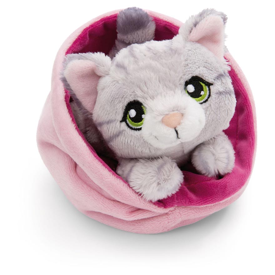 NICI Little Paws Grey Tabby Cat | nici.co.uk