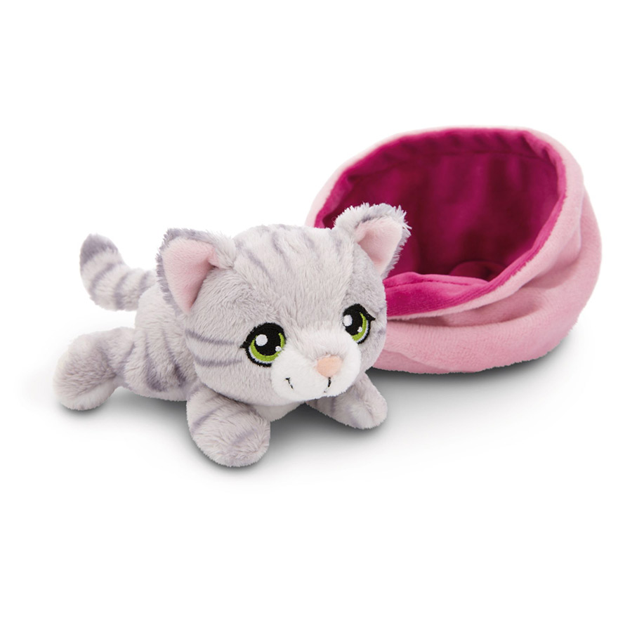 NICI Little Paws Grey Tabby Cat | nici.co.uk