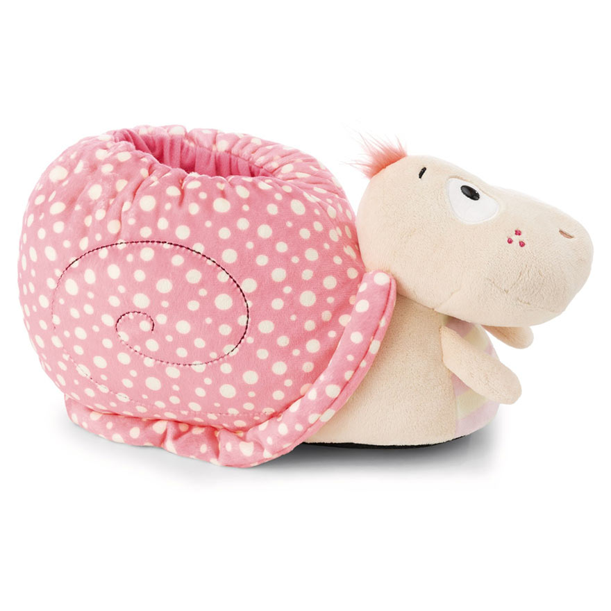 NICI Pink Snail Slippers | nici.co.uk