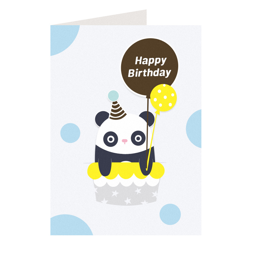 Happy Birthday Gift Card | nici.co.uk